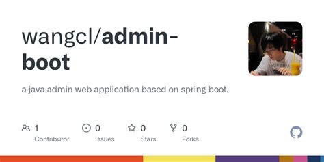 Github Wangcl Admin Boot A Java Admin Web Application Based On Spring Boot