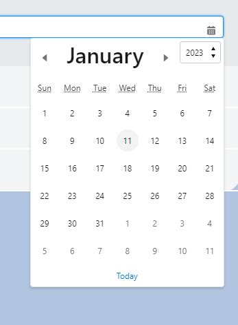 Javascript Multi Select Date Picker LWC Component Salesforce