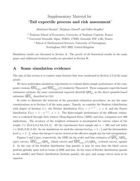 Pdf Tail Expectile Process And Risk Assessment Dokumentips