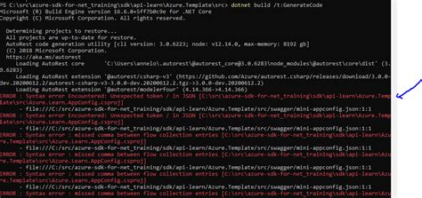 request add line numbers to errors · issue 3559 · azure autorest · github