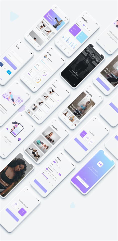 Run Fit Fitness App UI Kit On Behance