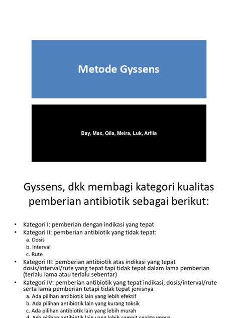 Alur Gyssens By Ny Sri Handayani Revisi Pdf