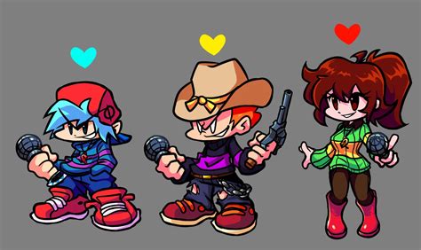 P Halv Comms Open On Twitter Boyfriend Girlfriend And Pico Fnf