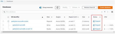 Create An Aurora Read Replica For An Rds Instance Step By Step