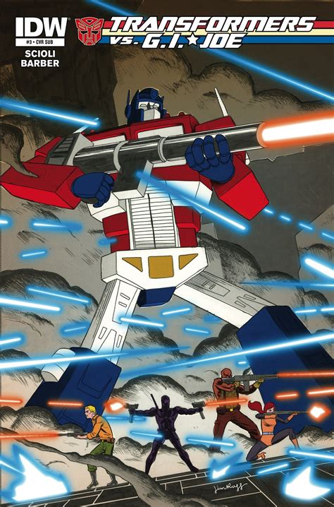 Transformers Vs G I Joe 3 Transformers Comics TFW2005