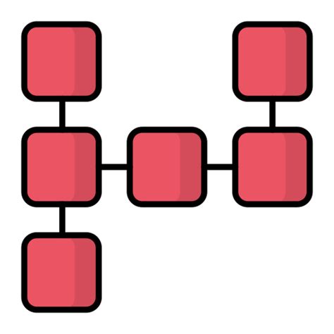 Flowchart Generic Color Lineal Color Icon