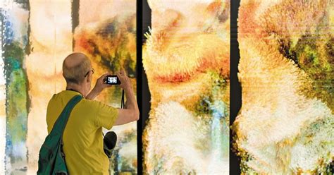 8폭의 디지털 병풍 위를 흐르는 몽환적 ‘ai 산수화