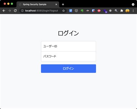 GitHub Ksk Tngc Springboot Sample Spring Security Sample