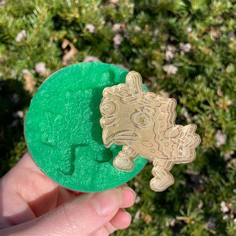 Preorder Spongebob Chicken Meme Silicone Mold Etsy Spongebob Chicken Meme Handmade Ts