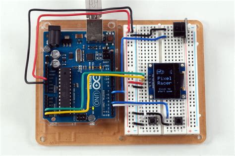 Retro Racer Mit Oled Display 128×64 Ein Arcade Klassiker Auf Dem Arduino Makerblogat
