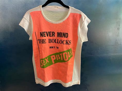 1977 Vintage Sex Pistols Never Mind The Bollocks Shirt Original