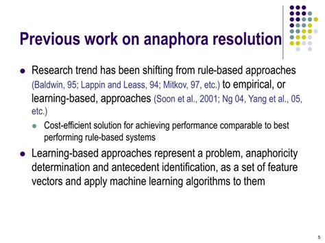 Ppt Exploiting Syntactic Patterns As Clues In Zero Anaphora