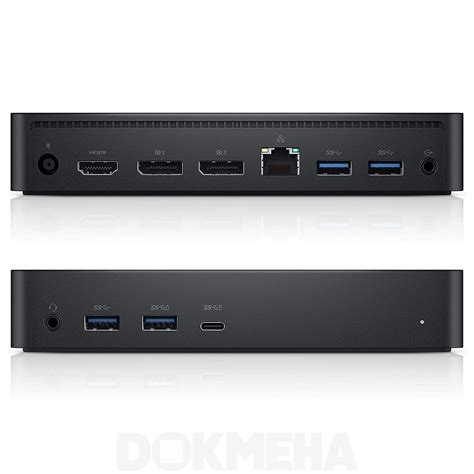 داک استیشن جهانی دل Dell D6000 Universal Usb C Docking Station دکمه ها
