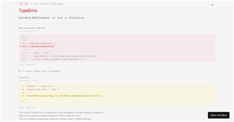 Webviewer React Sample Codesandbox Webviewer React Sample Codesandbox