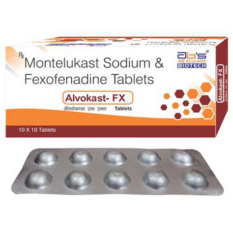 Alvokast Fx Tablets Ab Allcare Biotech