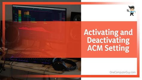 What Is ACM Monitor Explaining Adaptive Monitor Technology