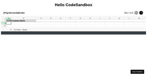 React Doc Viewer Demo Forked Codesandbox