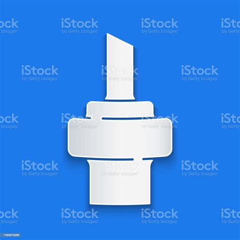 종이 는 파란색 배경에 고립 된 와인 아이콘나무 코르크를 잘라 종이 아트 스타일 벡터 고풍스런에 대한 스톡 벡터 아트 및 기타 이미지 고풍스런 날기 단일 객체