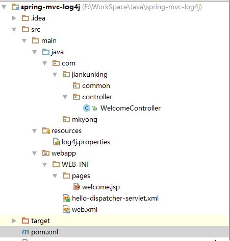 Spring MVC集成 Log j springmvc log j依赖 CSDN博客