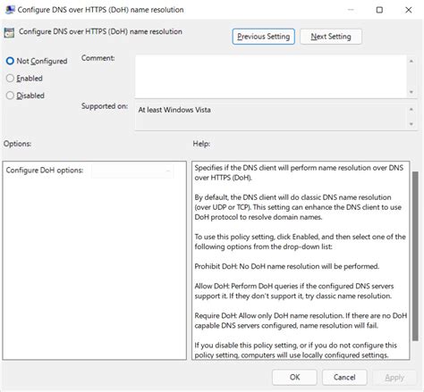 Windows 11 Includes The DNS Over HTTPS Privacy Feature How To Use