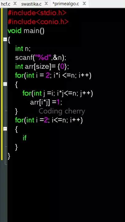 Algorithm To Generate Prime Number Within Range Codingshorts Coding Codingtutorials Youtube