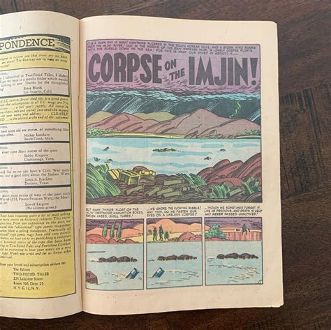 Corpse On The Imjin R Comicbookcollecting