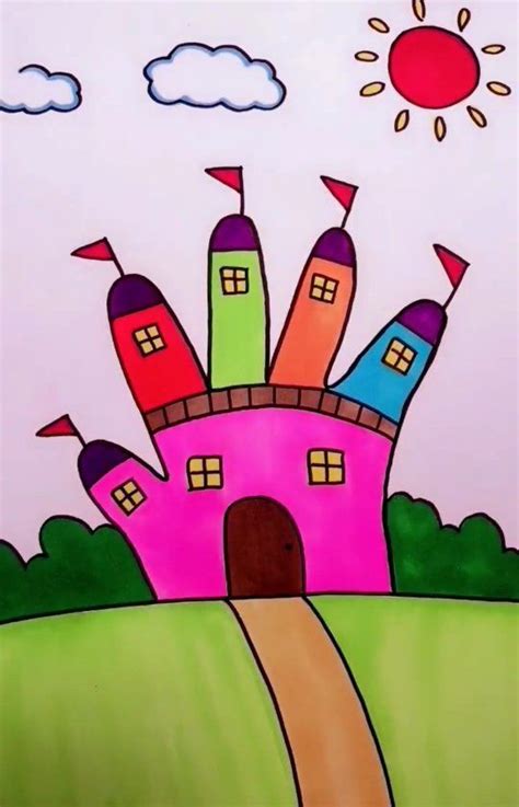 ‎هنر سرگرمی‎ On Instagram‎ نقاشی🥰😍 نقاشیبادست نقاشیفانتزی نقاشی