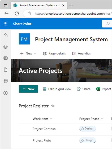 How To Build A Project Management System On Microsoft SharePoint Project Management