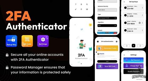 2fa authenticator android app source code with customize