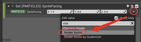 Niagara Tutorial Sprite Facing Ue Content Examples Reconstruction