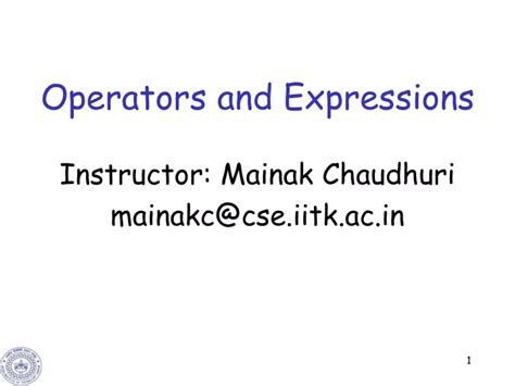 ppt java basics operators and expressions overview powerpoint