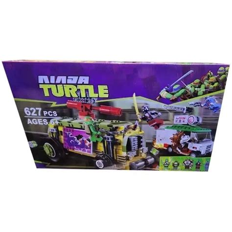 خرید و قیمت ساختنی مدل Ninja Turtule طرح کامیون کد 10211 ترب