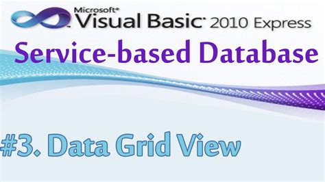 3 menampilkan data ke data grid view vb express 2010 dan service