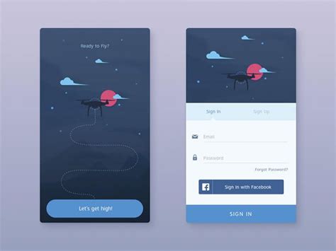 50 Mobile Login And Signup Forms For Your Inspiration Login Page Design Web App Design