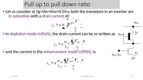 Ids Vs Vds Relation In Mosfet Vlsi Design Pptx