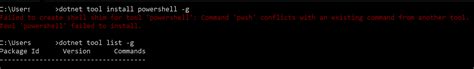 Power Updateinstall Via Dotnet Tool Fails · Issue 12957 · Powershellpowershell · Github