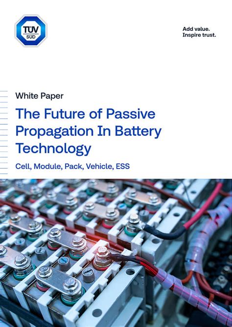 The Future Of Passive Propagation In Battery Technology Tech Briefs