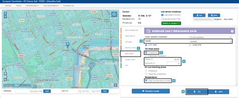 How To Select And Enter PVGIS Data In CYPELEC PV Systems Learning Cype