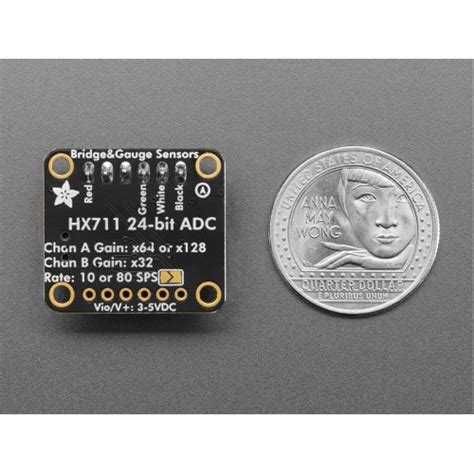 Buy Adafruit 5974 Hx711 24 Bit Adc For Load Cells Strain Gauges In India Fab To Lab
