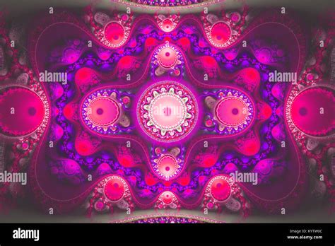 Fractal Mathematic Algorithm Generated Art Picture Illustration Can