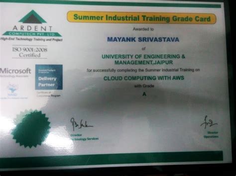Mayank Srivastava On Linkedin Completed My Project On Aws Cloud Computing