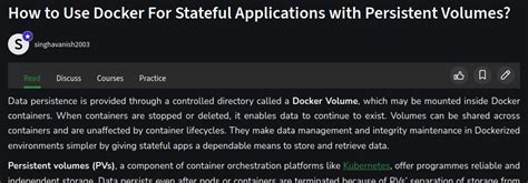 Devops Docker Geeksforgeeks Techcommunity Softwaredevelopment Containerization Techskills