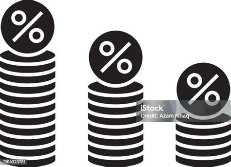 부 벡터 글리프 아이콘 디자인에 따라 부과 된 벌금 수수료 화이트 배경에 필수 금융 요금 및 과세 기호 레비 기호 세금 슬래브 개념 0명에 대한 스톡 벡터 아트 및 기타