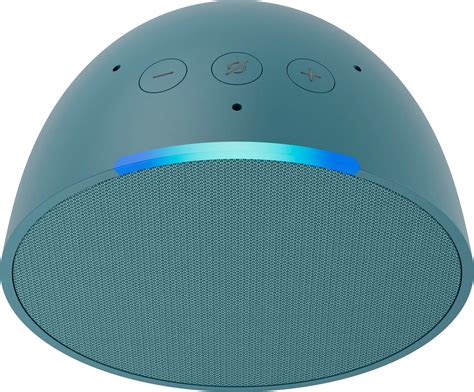 Amazon Echo Pop 1st Generation Smart Speaker With Alexa Midnight Teal