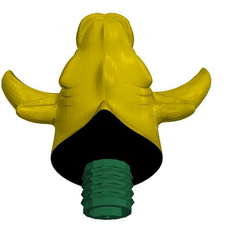 3d Printable Bull Head Slivovic Pourer By Charles Smith