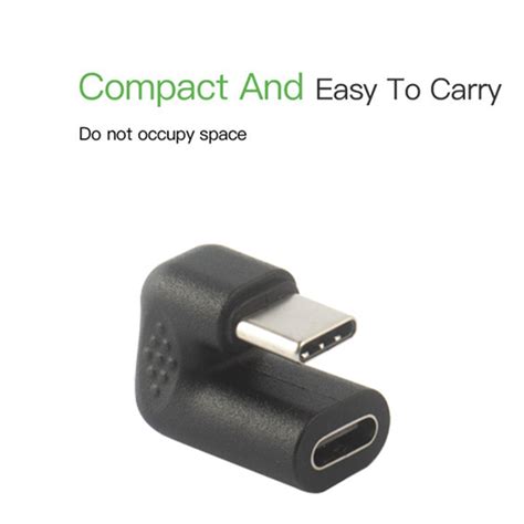 U Shaped USB C2 0 Type C Male To Female Adapter Extended Data Charging Alexnld Com