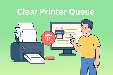 How To Clear Printer Queue Fix Stuck Print Jobs