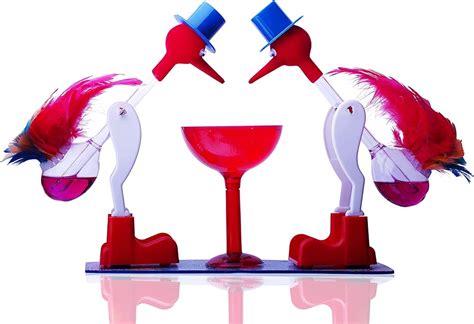 Non Stop Liquid Drinking Glass Lucky Bird Funny Duck Drink 58 Off