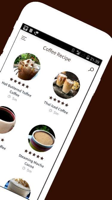 Coffee Recipe Android Recipe App Template By Kodeguy Codester