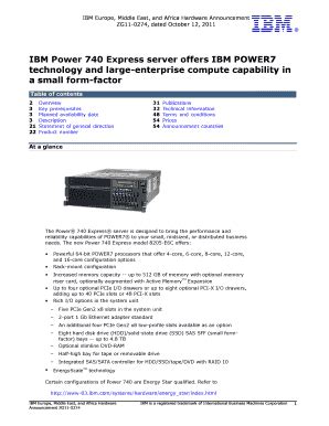 Fillable Online IBM Power Express Server Offers IBM POWER Fax Email Print PdfFiller
